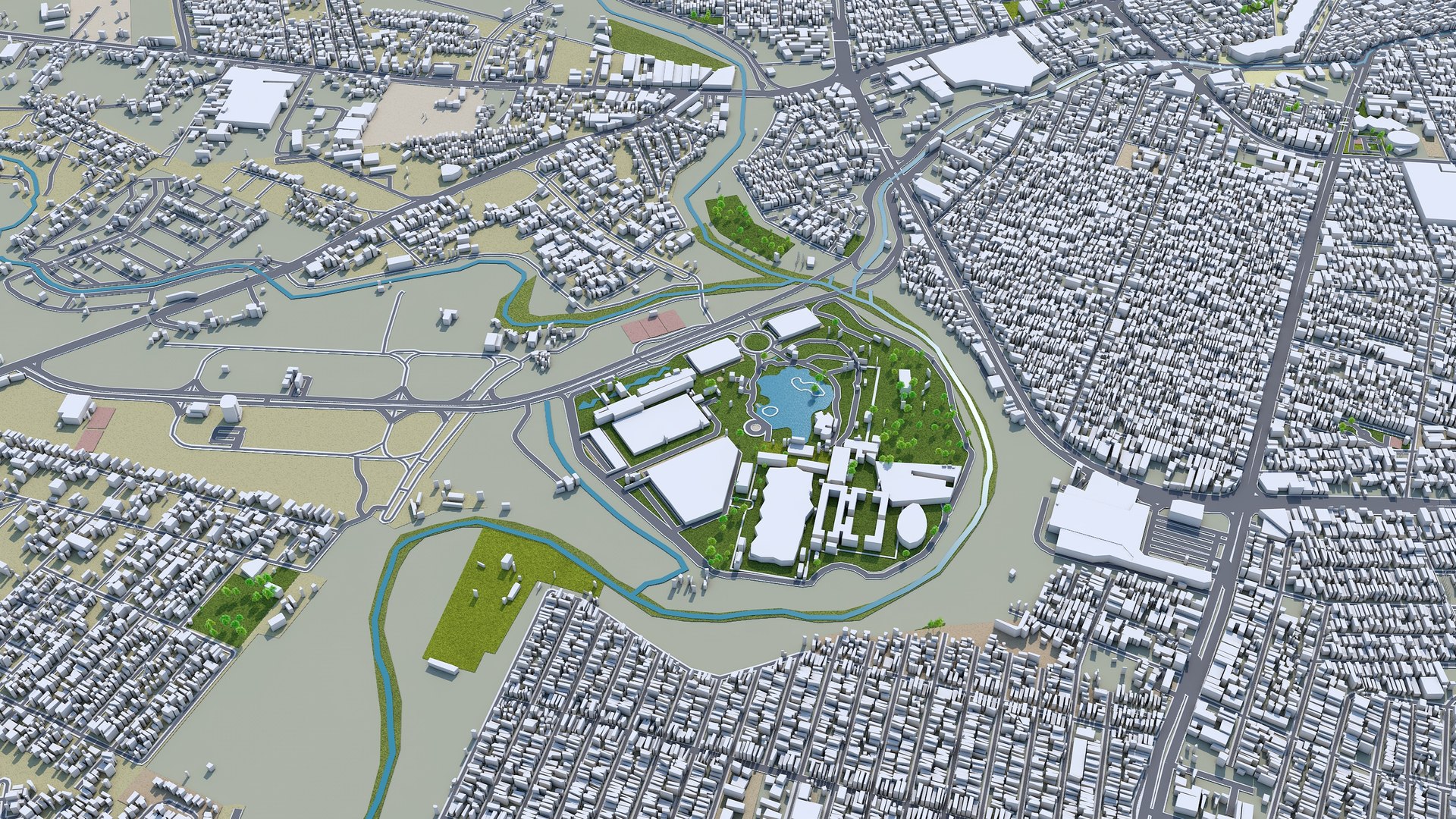 Aguascalientes City Mexico 3D Model - TurboSquid 2084600