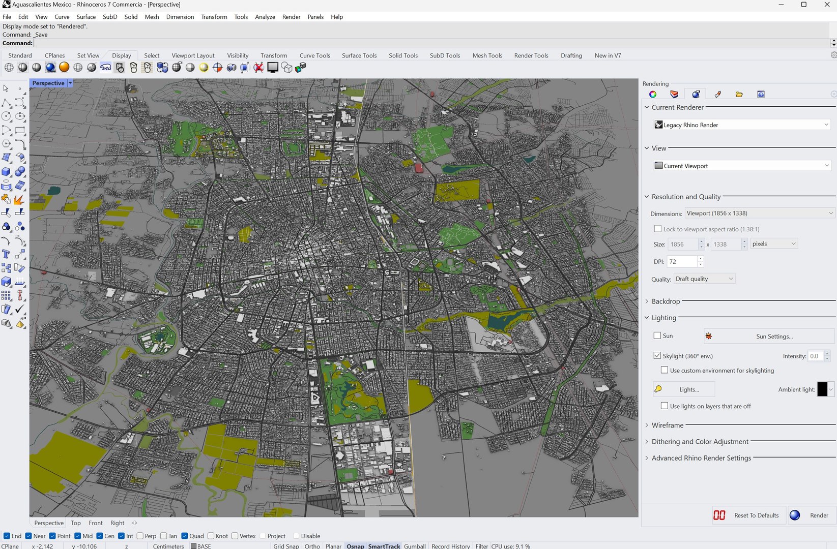 Aguascalientes City Mexico 3D Model - TurboSquid 2084600