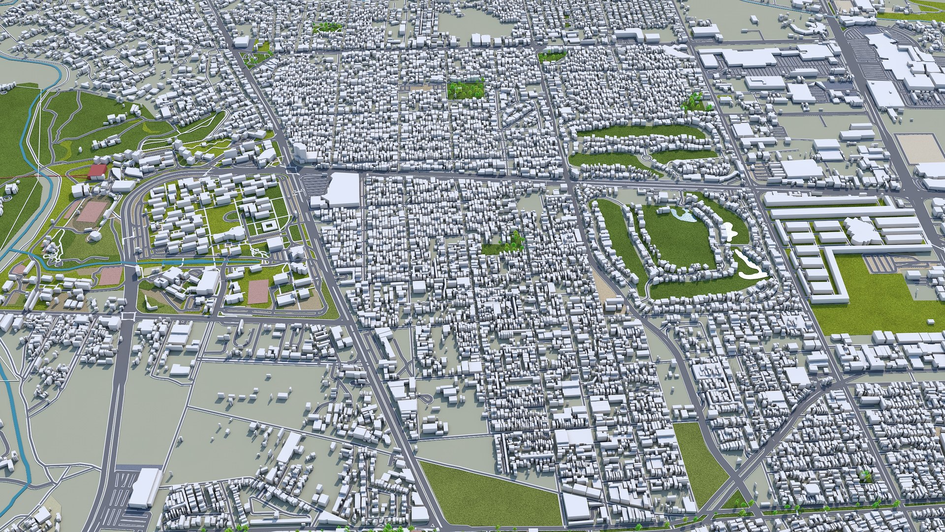 Aguascalientes City Mexico 3D Model - TurboSquid 2084600