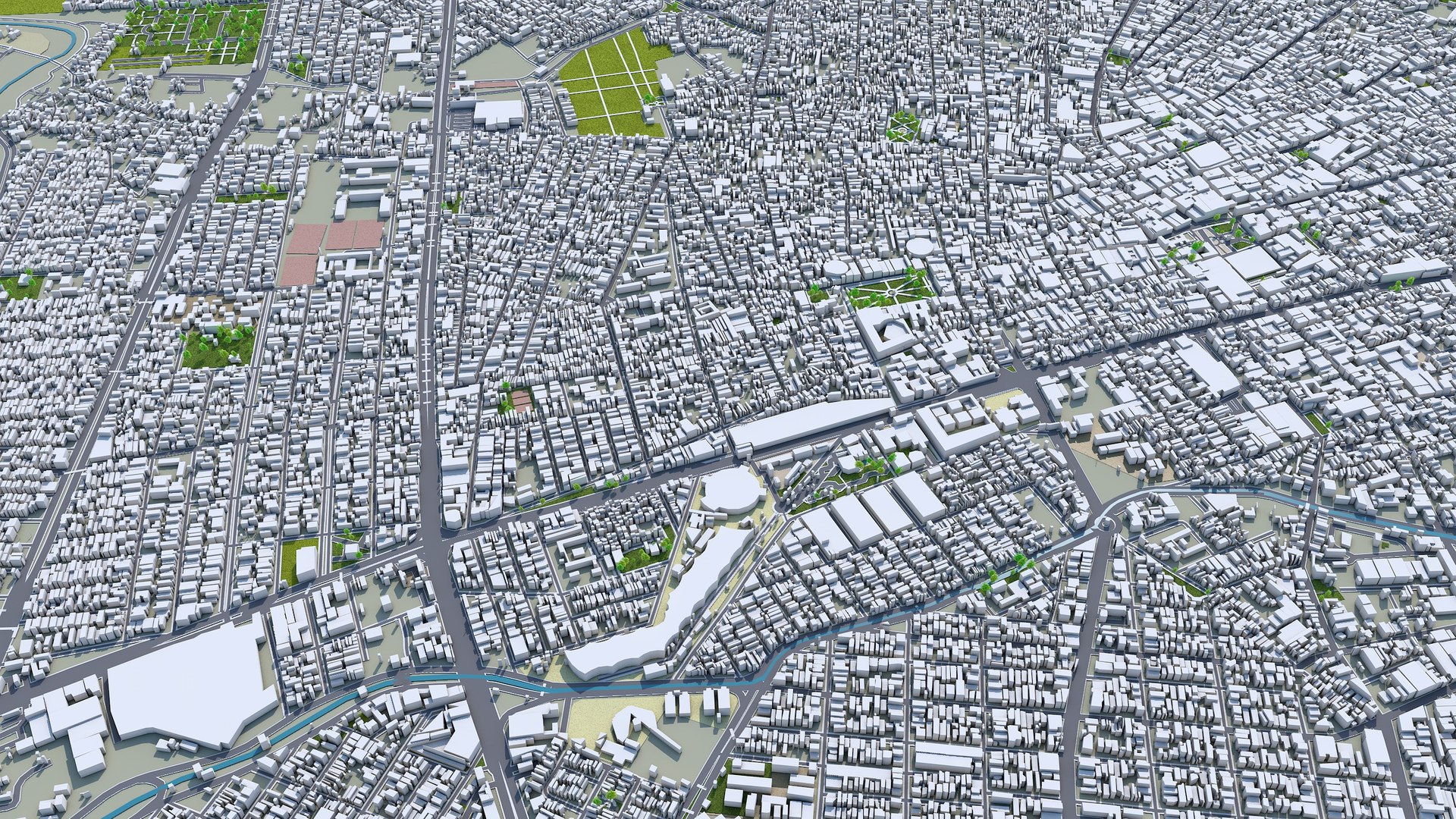 Aguascalientes City Mexico 3D Model - TurboSquid 2084600