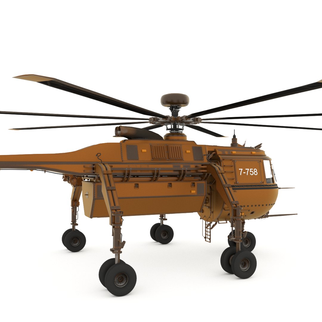 Cargo Helicopters Model - TurboSquid 1279142