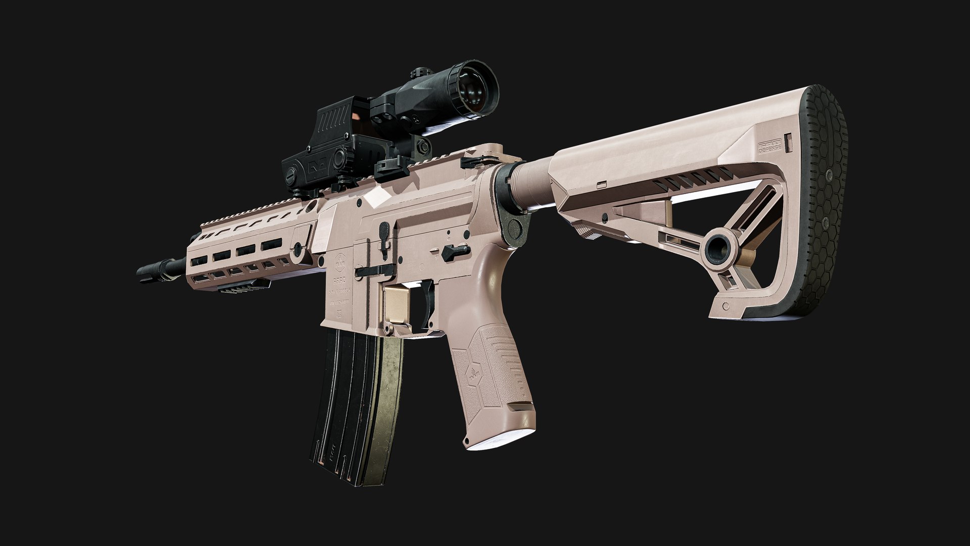 3D Model IWI Arad Rifle - TurboSquid 2170321