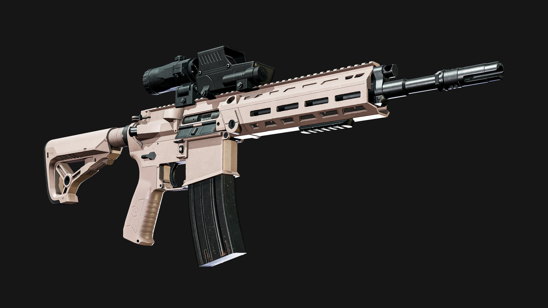 3D Model IWI Arad Rifle - TurboSquid 2170321