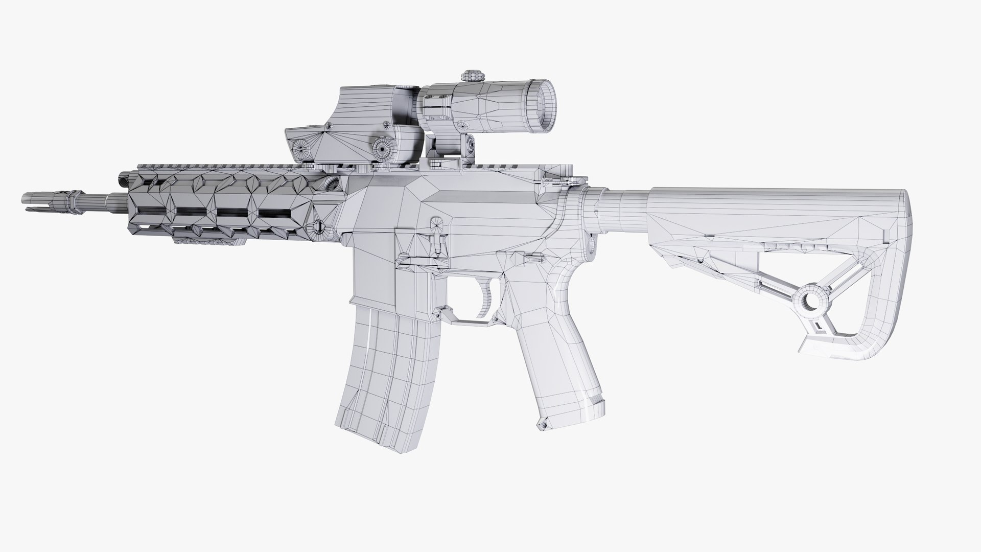 3D Model IWI Arad Rifle - TurboSquid 2170321