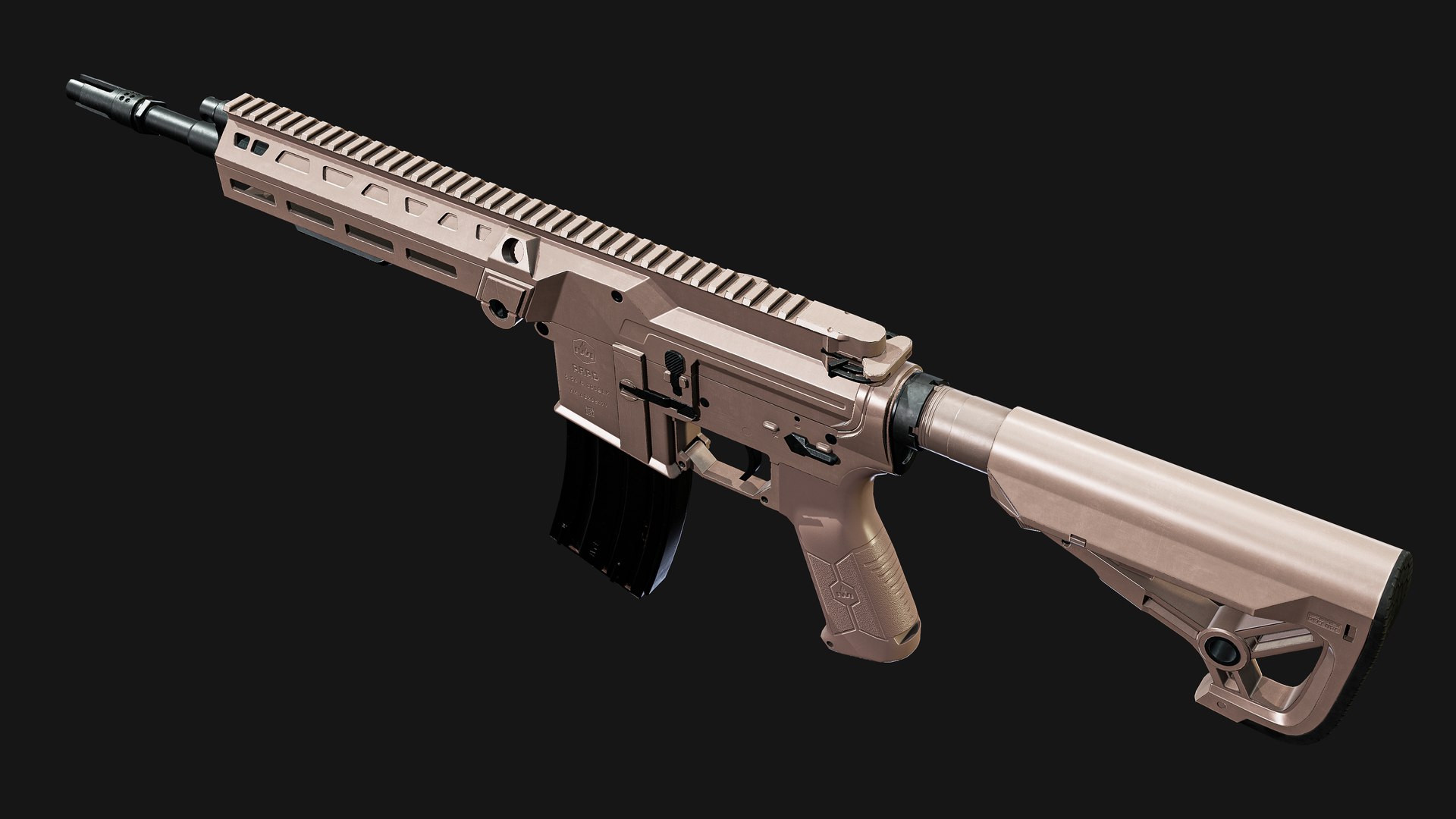 3D Model IWI Arad Rifle - TurboSquid 2170321