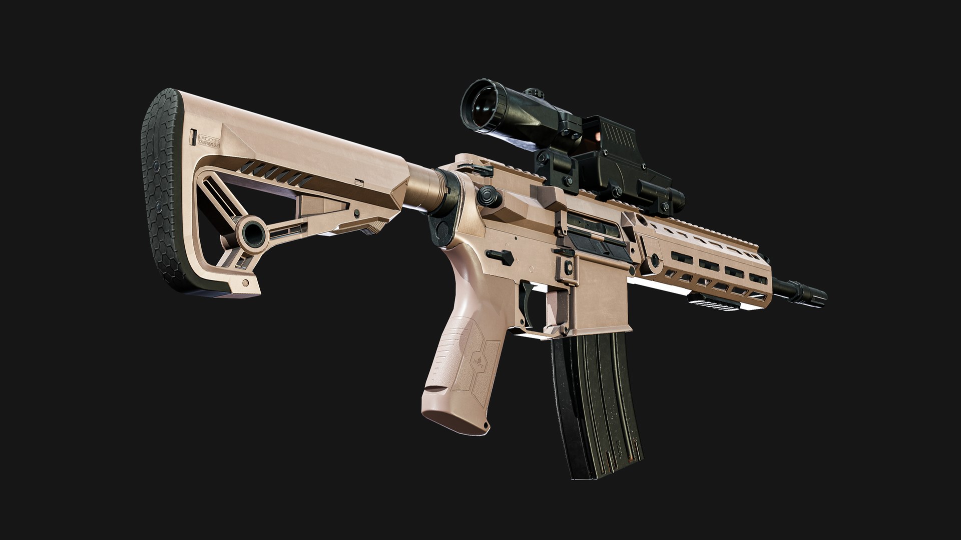 3D Model IWI Arad Rifle - TurboSquid 2170321