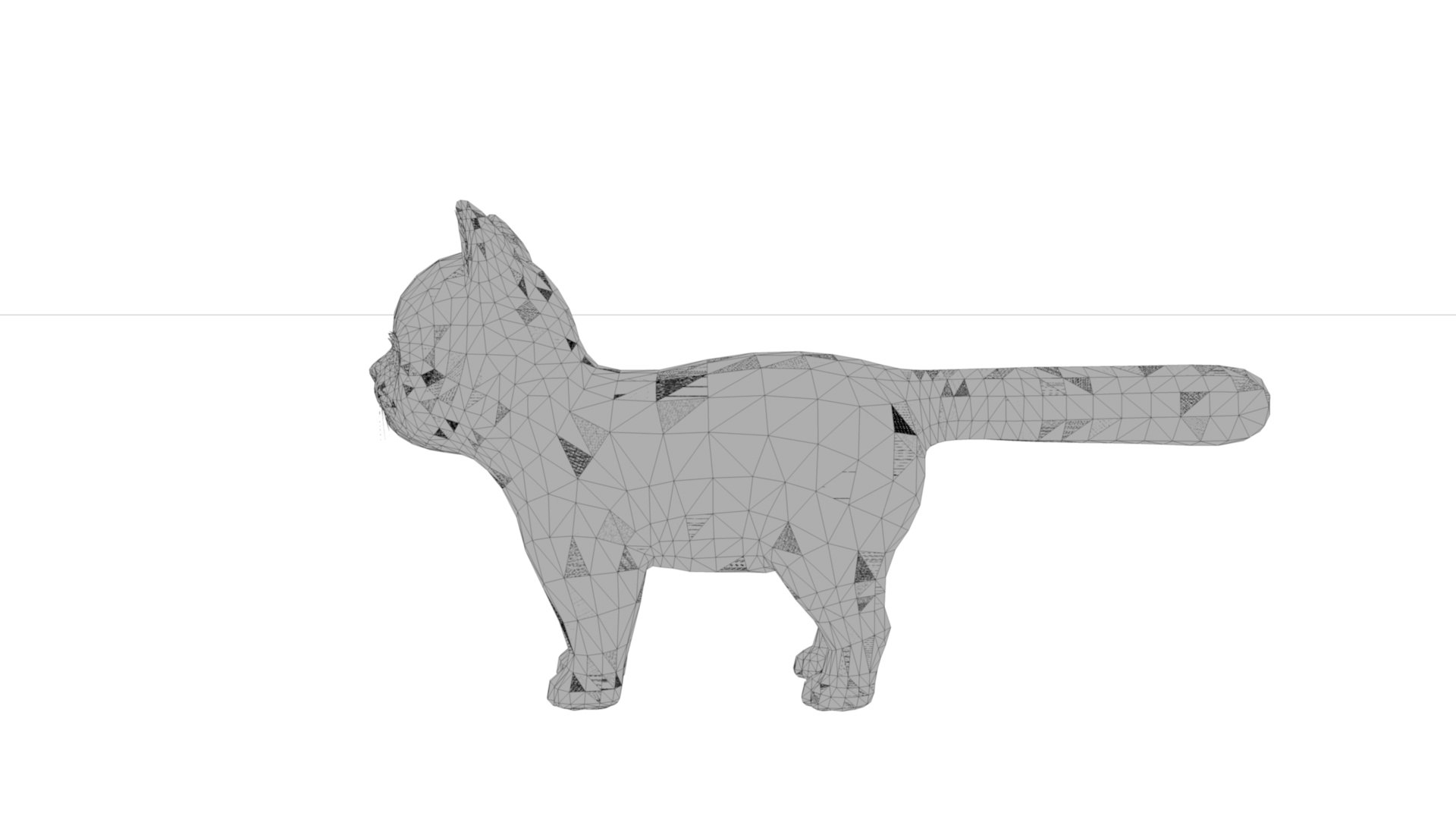 3D Cute Cartoon Cat 3D Model - TurboSquid 2007824