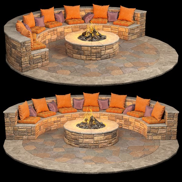 Fire Pit 3D Models for Download | TurboSquid