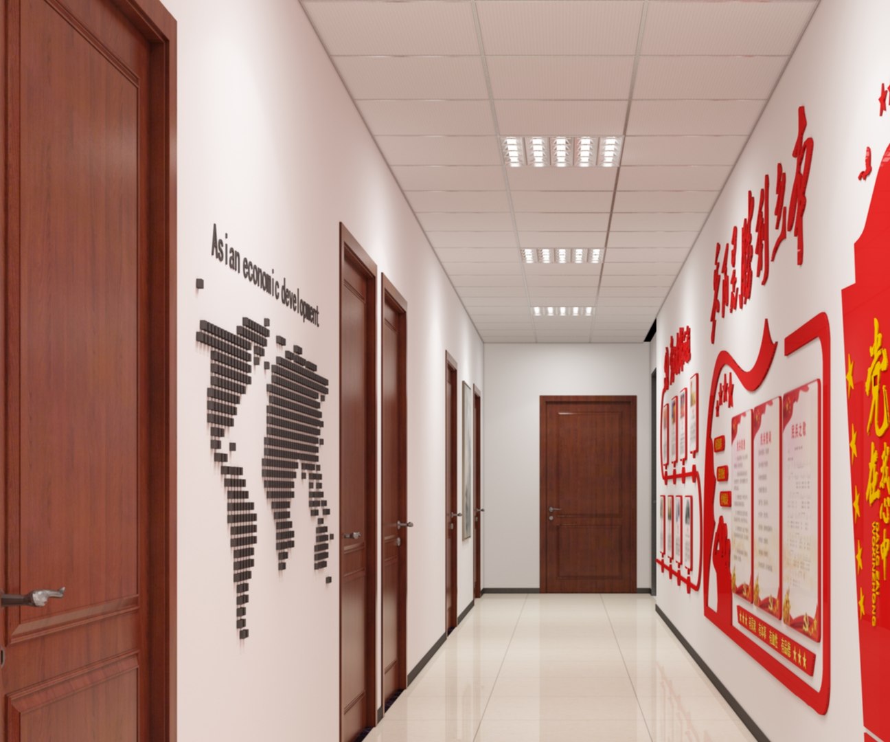 3D Modern Party Building Office Model model - TurboSquid 2061243