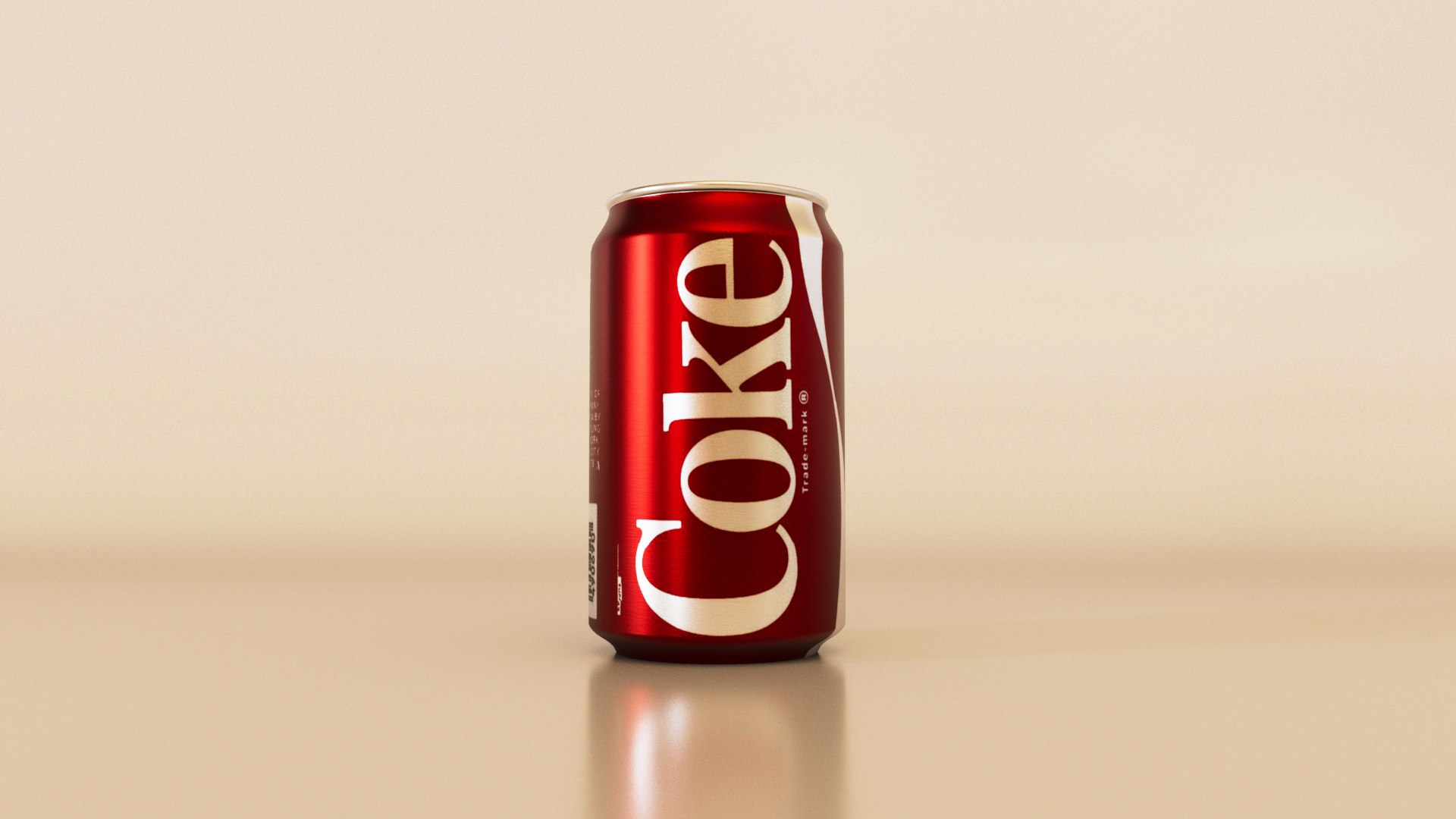 Coke Soda Can 3d Model Turbosquid 1876497