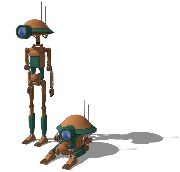 Droid pitdroid 3D - TurboSquid 1536387