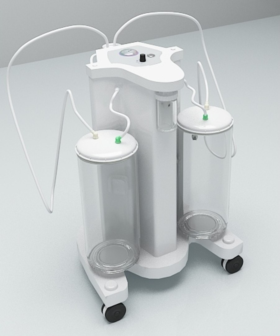 surgical suction unit 3d max