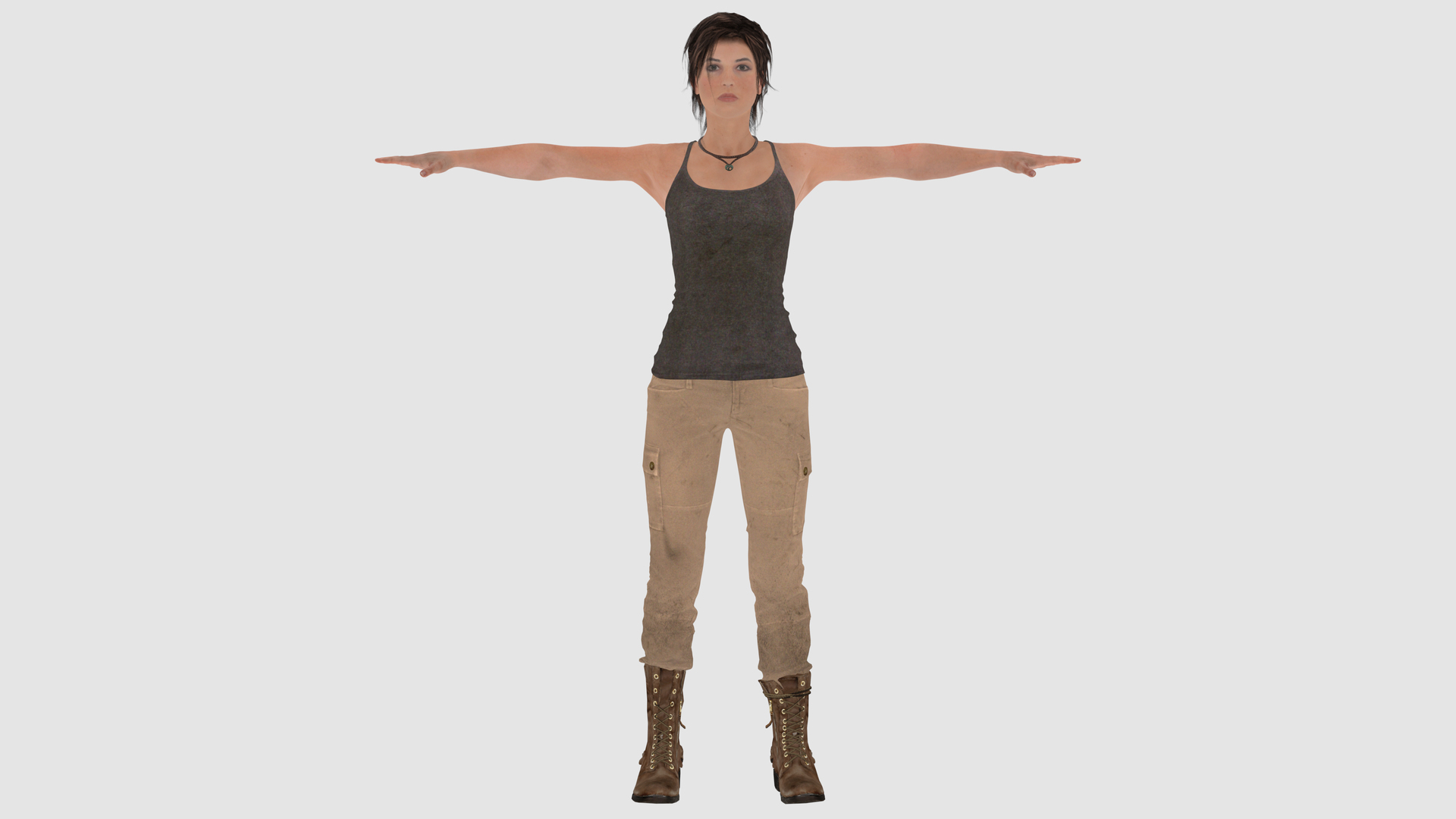 LARA CROFT - RIGGED - PBR 3D model - TurboSquid 1740242
