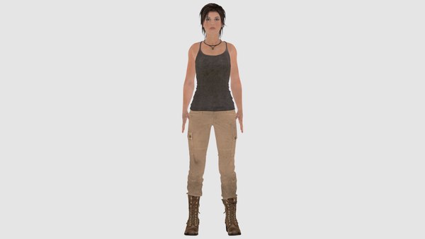 LARA CROFT - RIGGED - PBR 3D model - TurboSquid 1740242