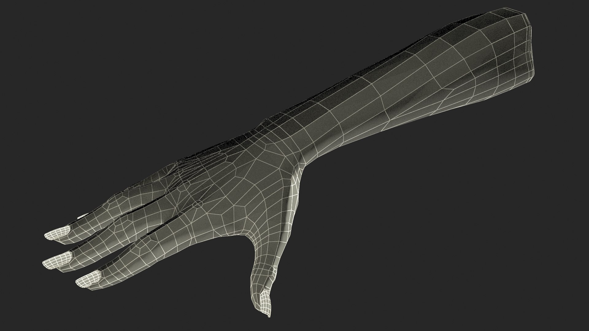 Afro American Female Hands Base Pose Model - TurboSquid 2169048