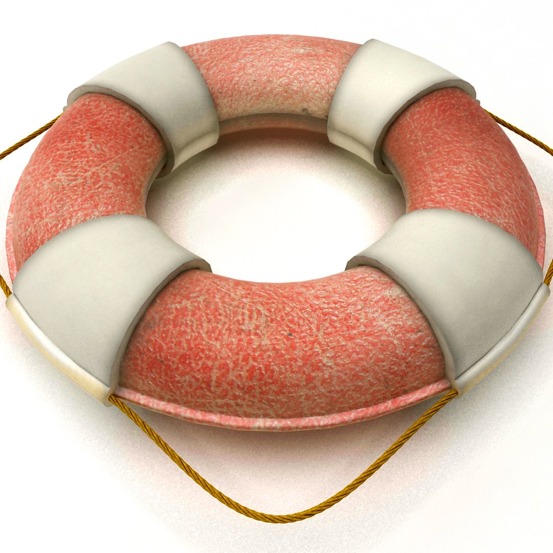 3d model of lifebuoy buoy