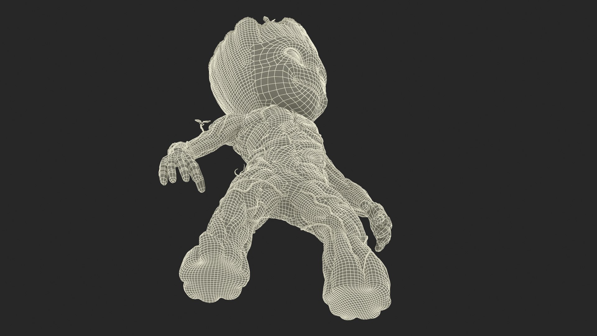 Little Groot Character In Standing Pose 3D Model - TurboSquid 2269730