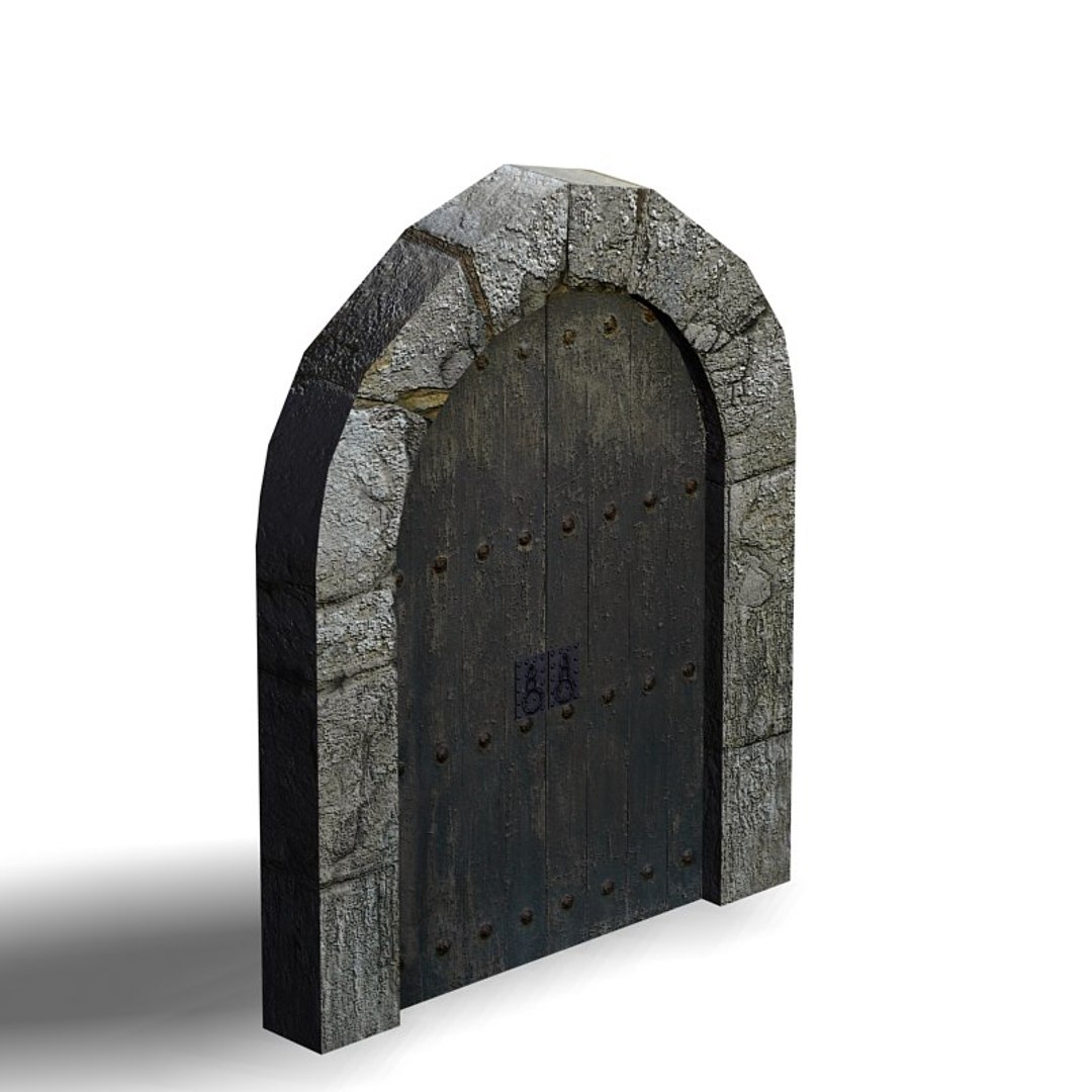 Medieval Doors 3d Model