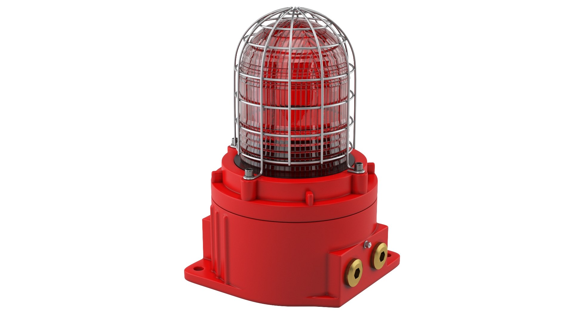 Warning lamp model - TurboSquid 1711883