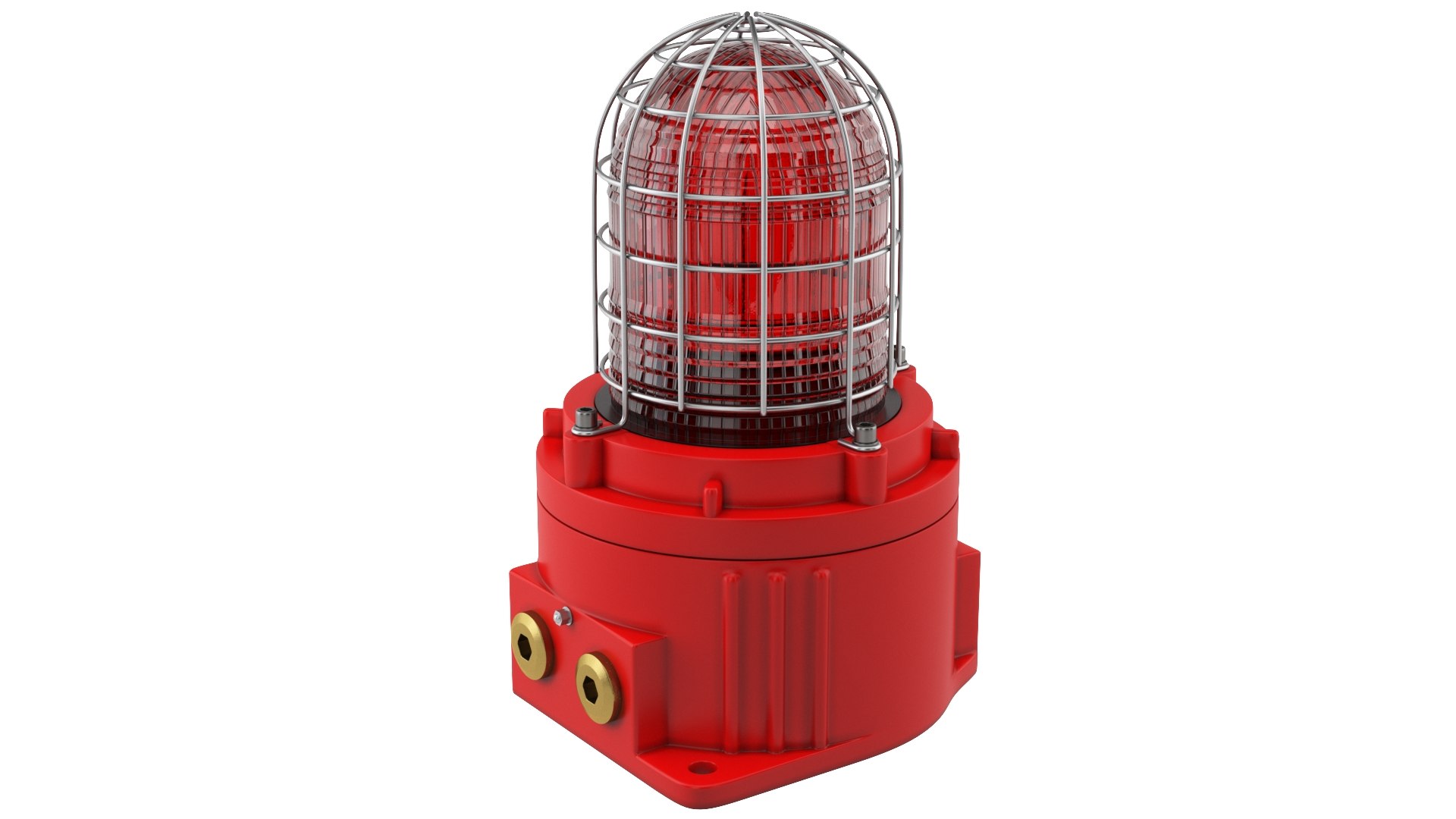 Warning lamp model - TurboSquid 1711883