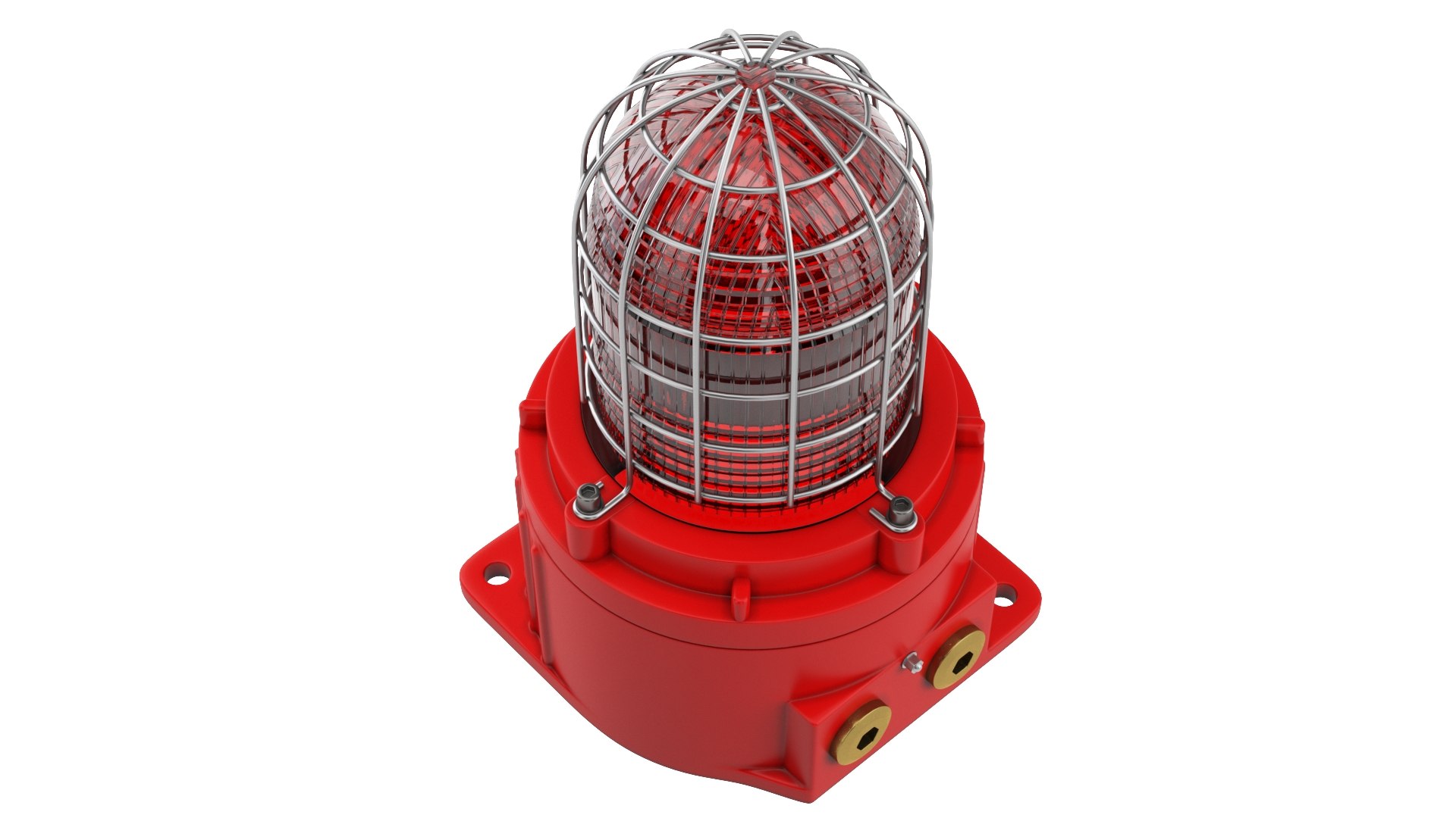 Warning lamp model - TurboSquid 1711883