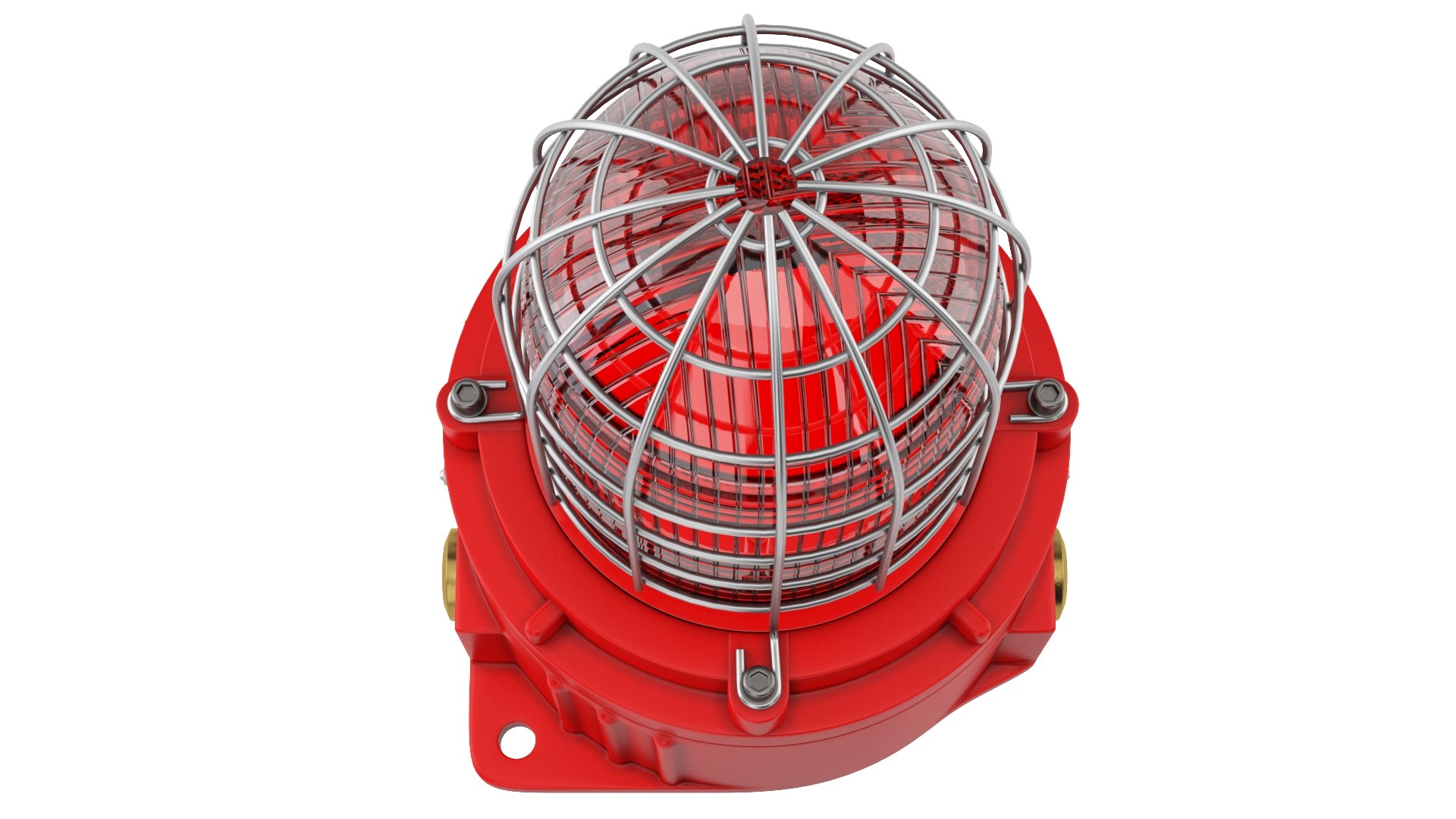 Warning lamp model - TurboSquid 1711883