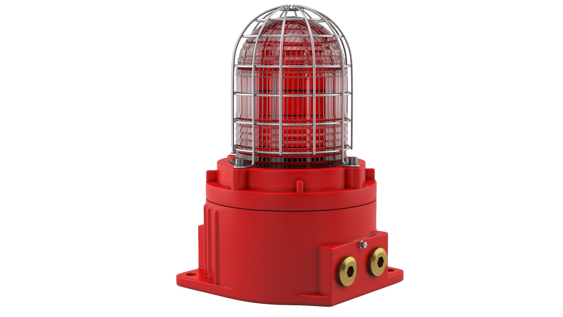 Warning lamp model - TurboSquid 1711883