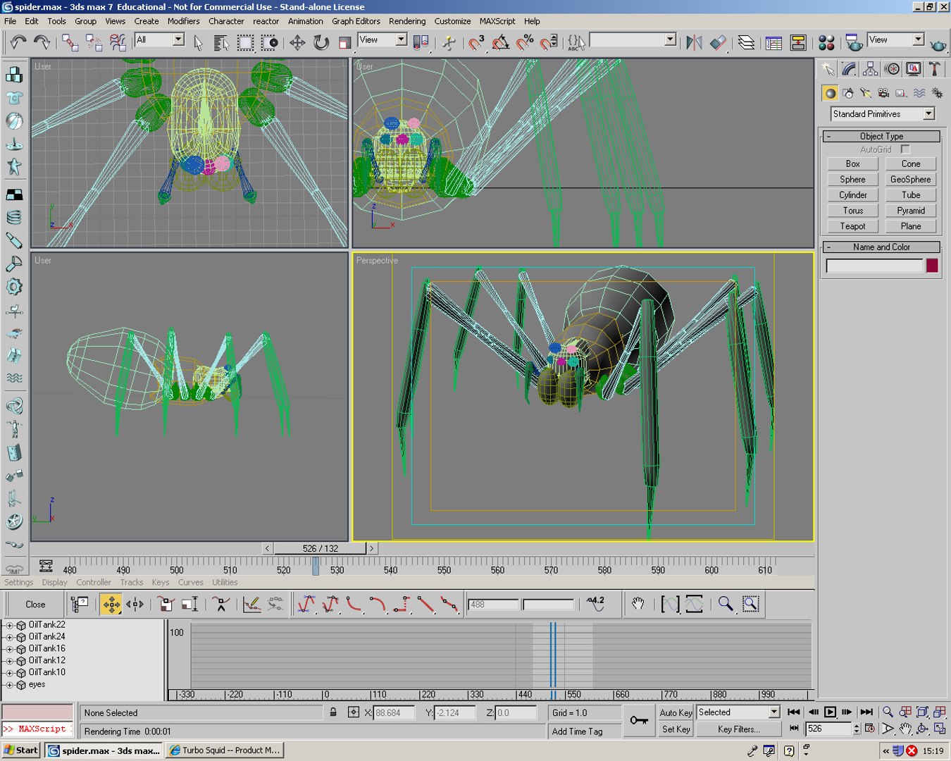 Free Spider 3d Model