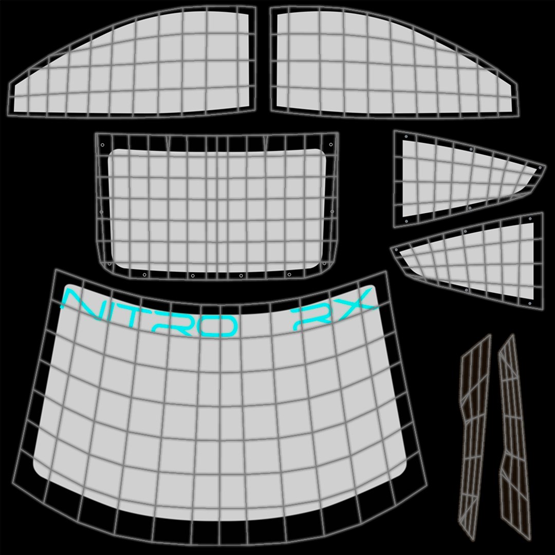 FC1-X Electric Rallycross SUV Robin Larsson(1) Model - TurboSquid 1948876
