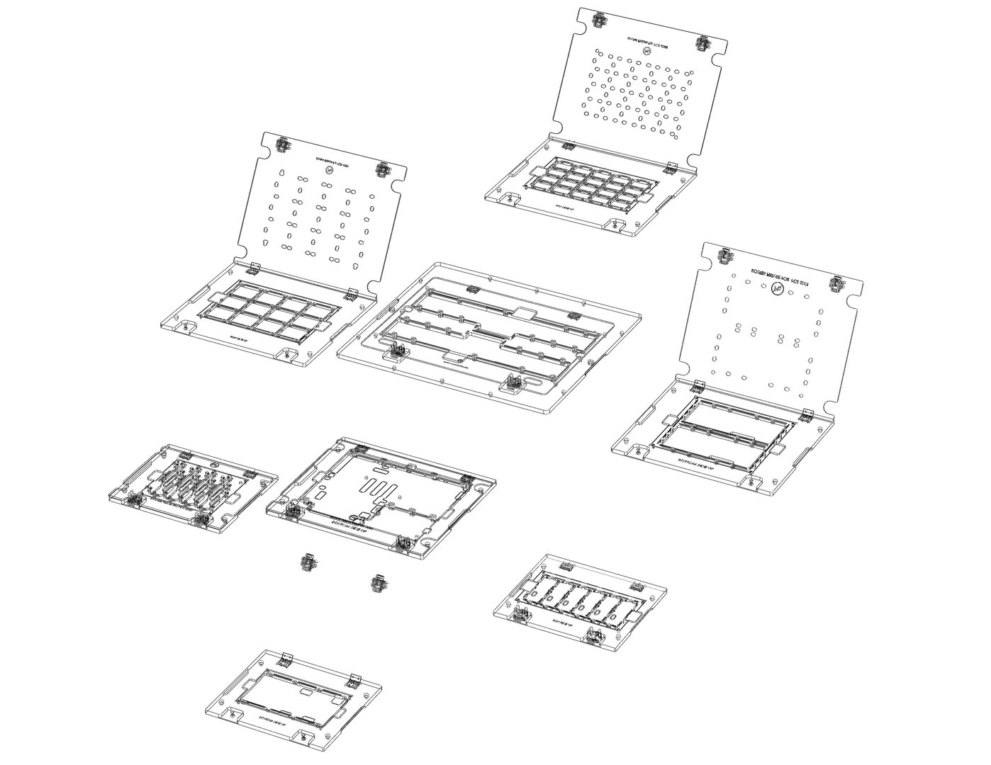 Standard Aluminium PCB Router Fixture 3D Model - TurboSquid 2176931