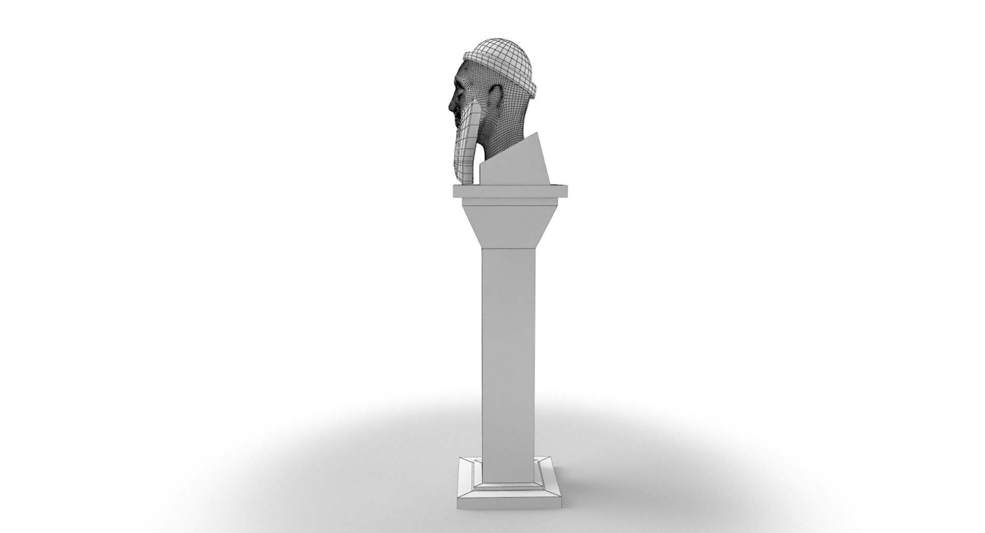3D Ancient Statue - TurboSquid 1340844