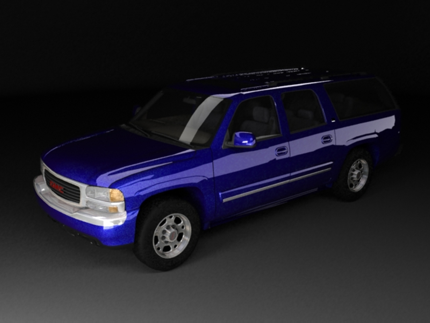 3d model gmc yukon xl