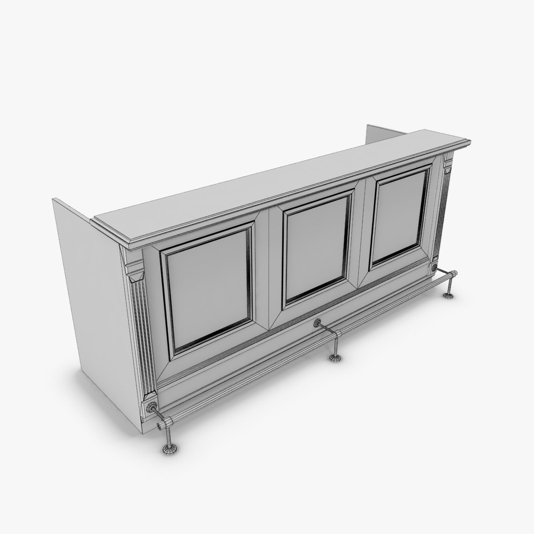 3d Bar Counter