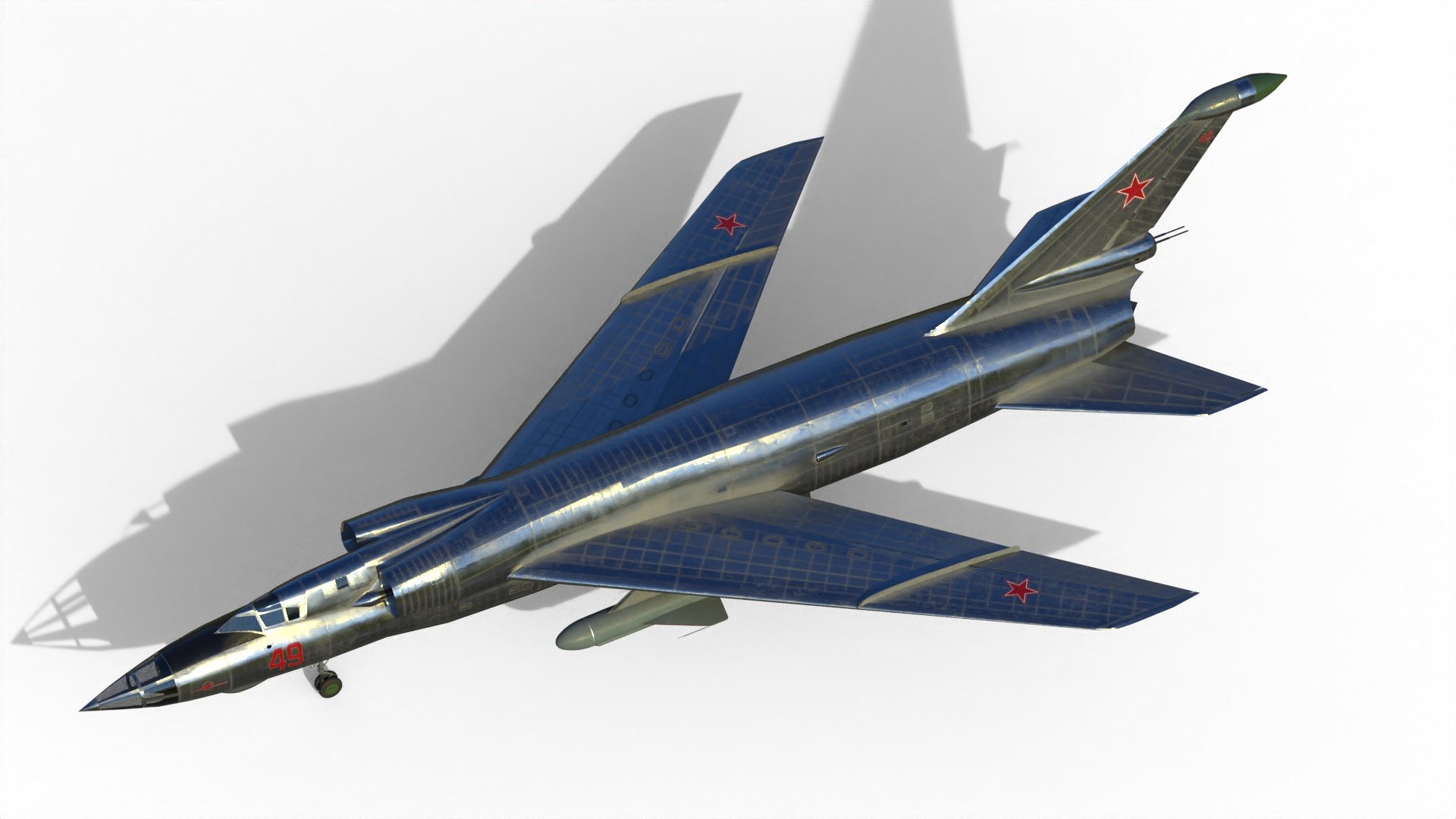 Tu-98 Tupolev Bomber 3D - TurboSquid 2188148