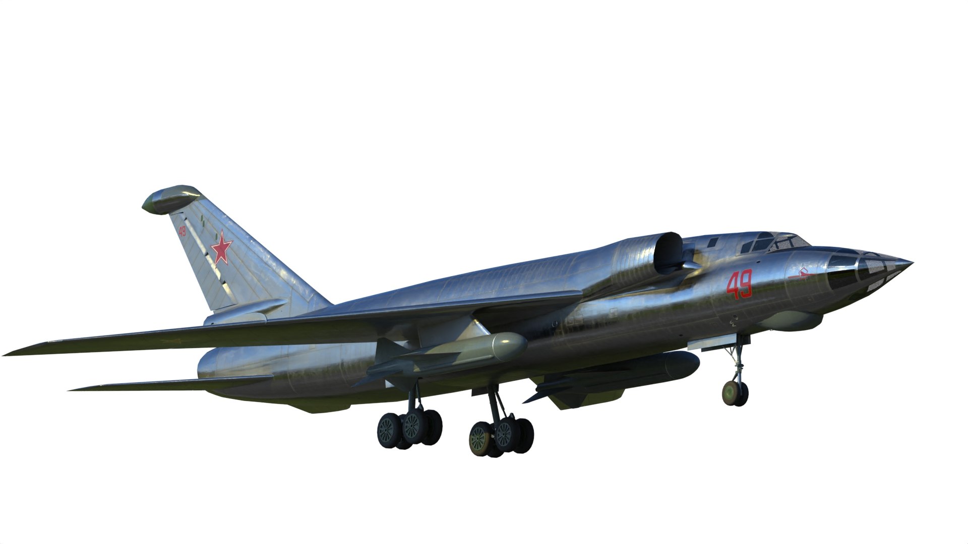 Tu-98 Tupolev Bomber 3D - TurboSquid 2188148