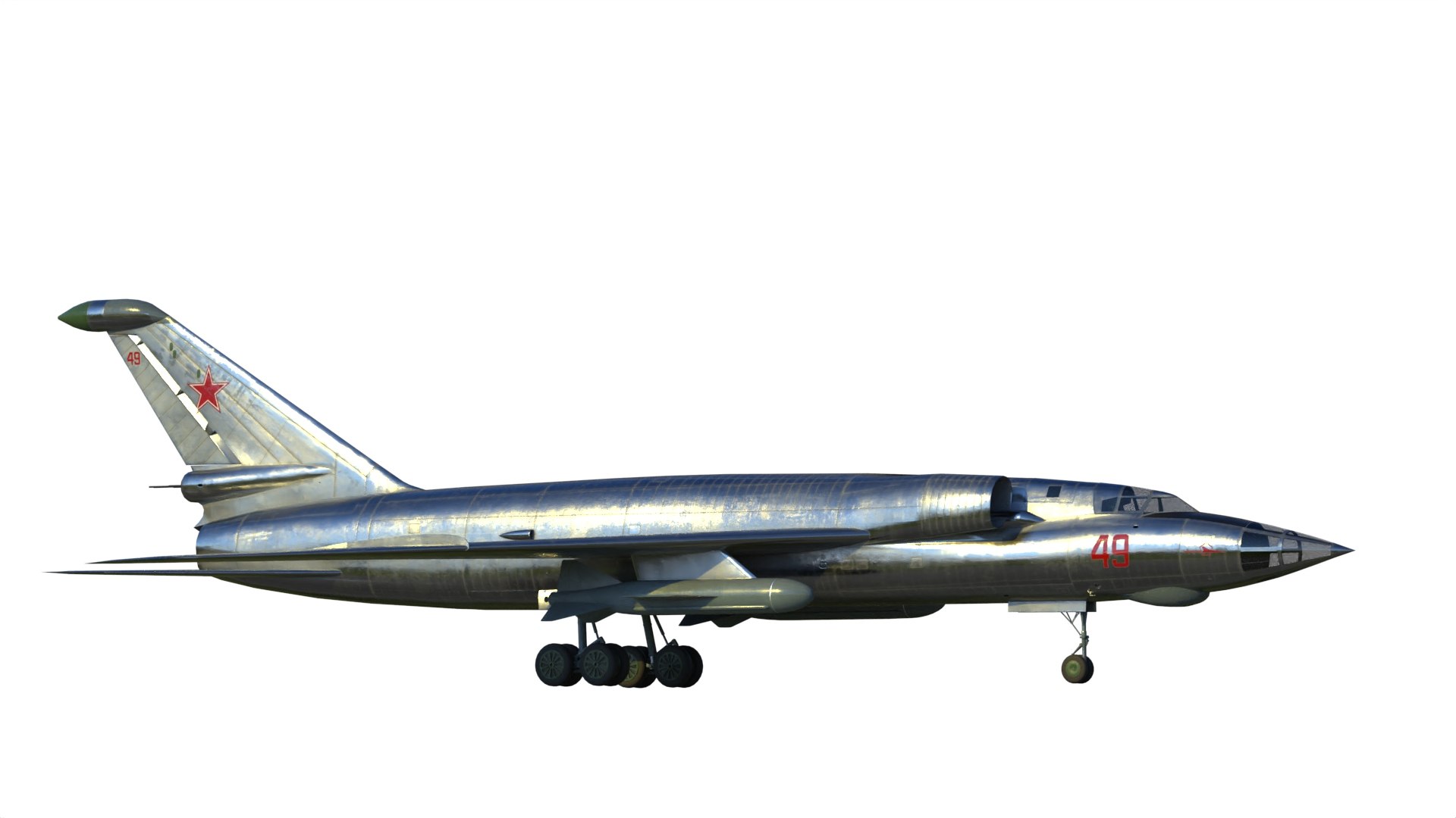 Tu-98 Tupolev Bomber 3D - TurboSquid 2188148