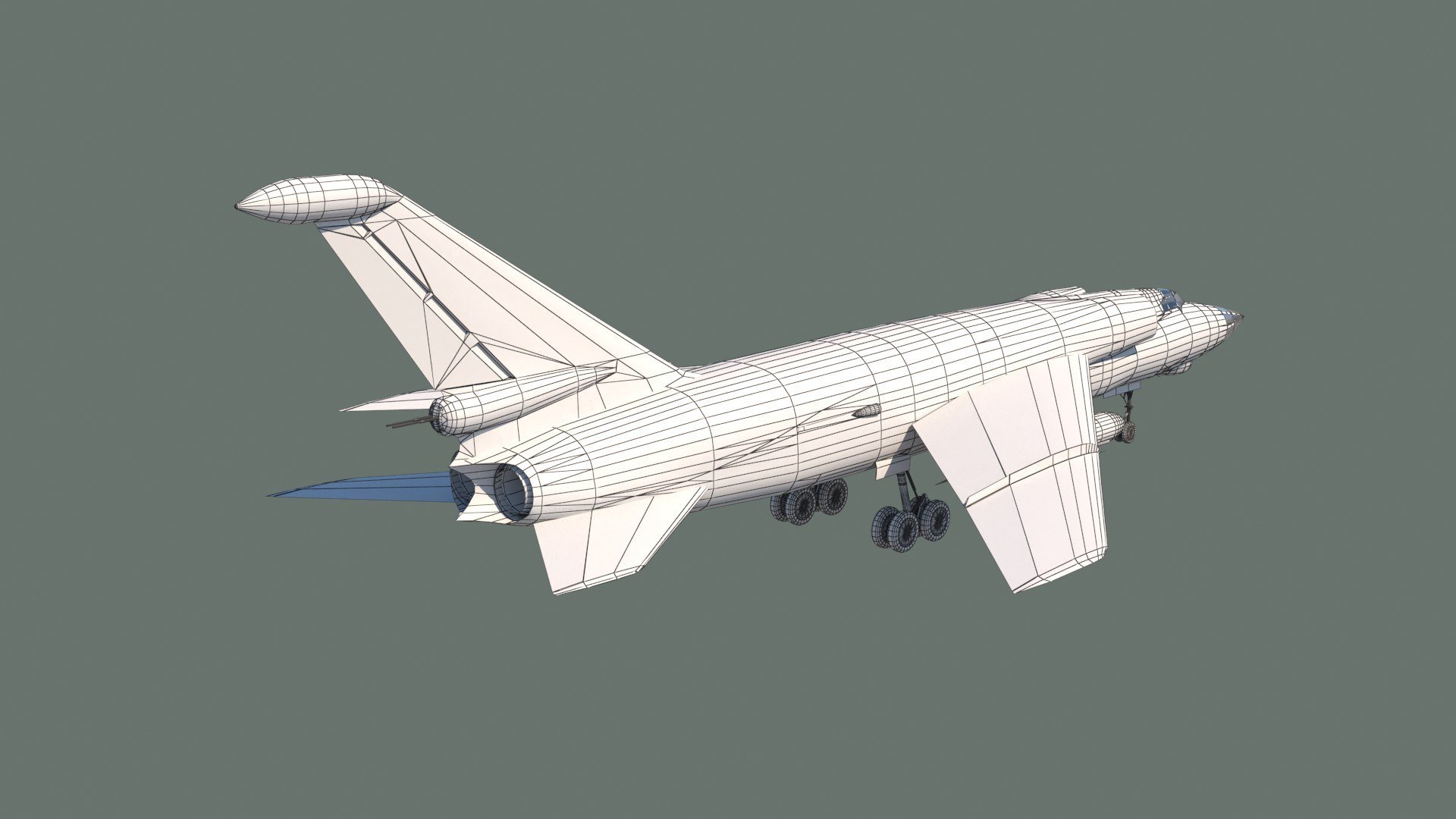 Tu-98 Tupolev Bomber 3D - TurboSquid 2188148