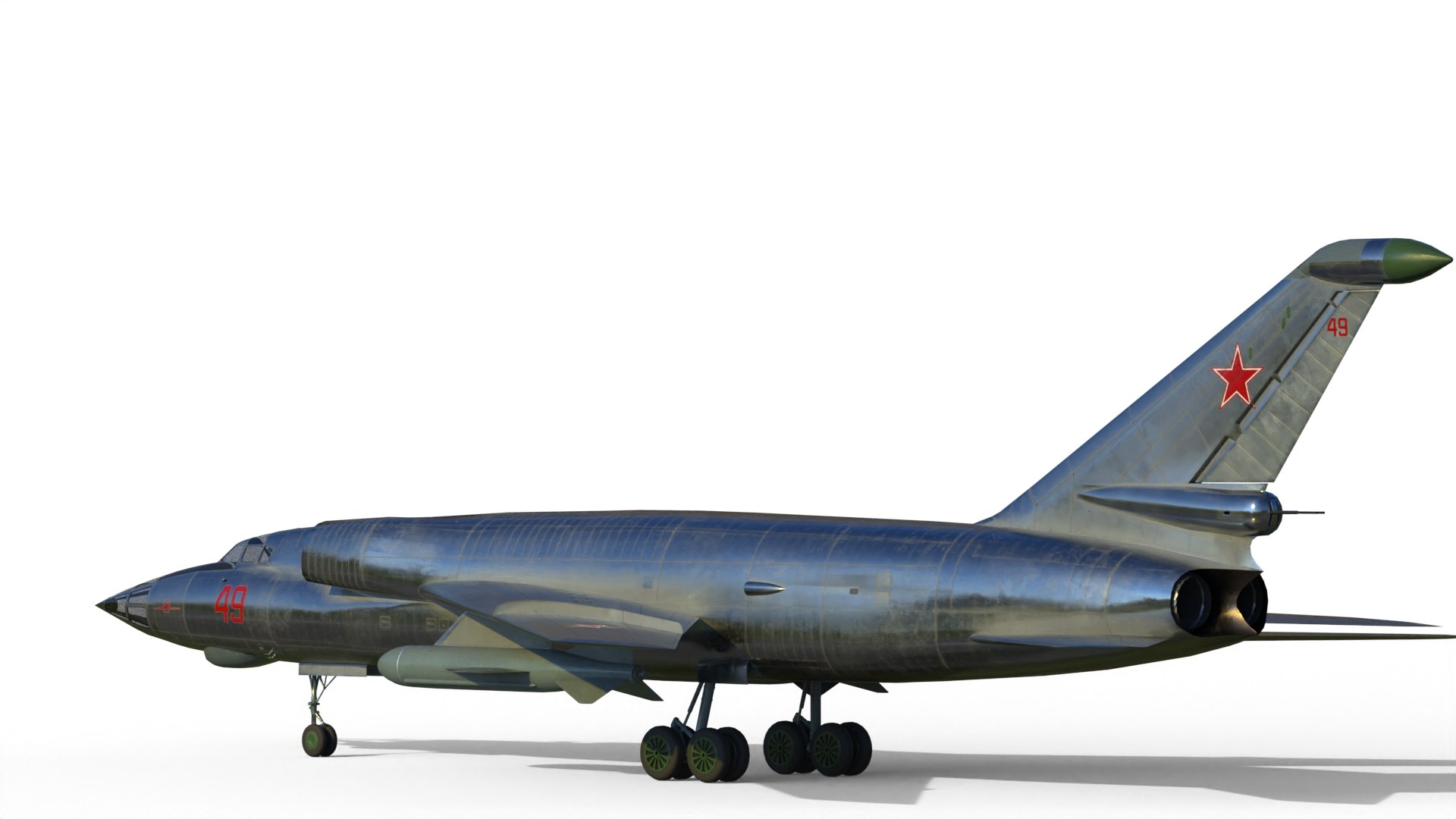 Tu-98 Tupolev Bomber 3D - TurboSquid 2188148