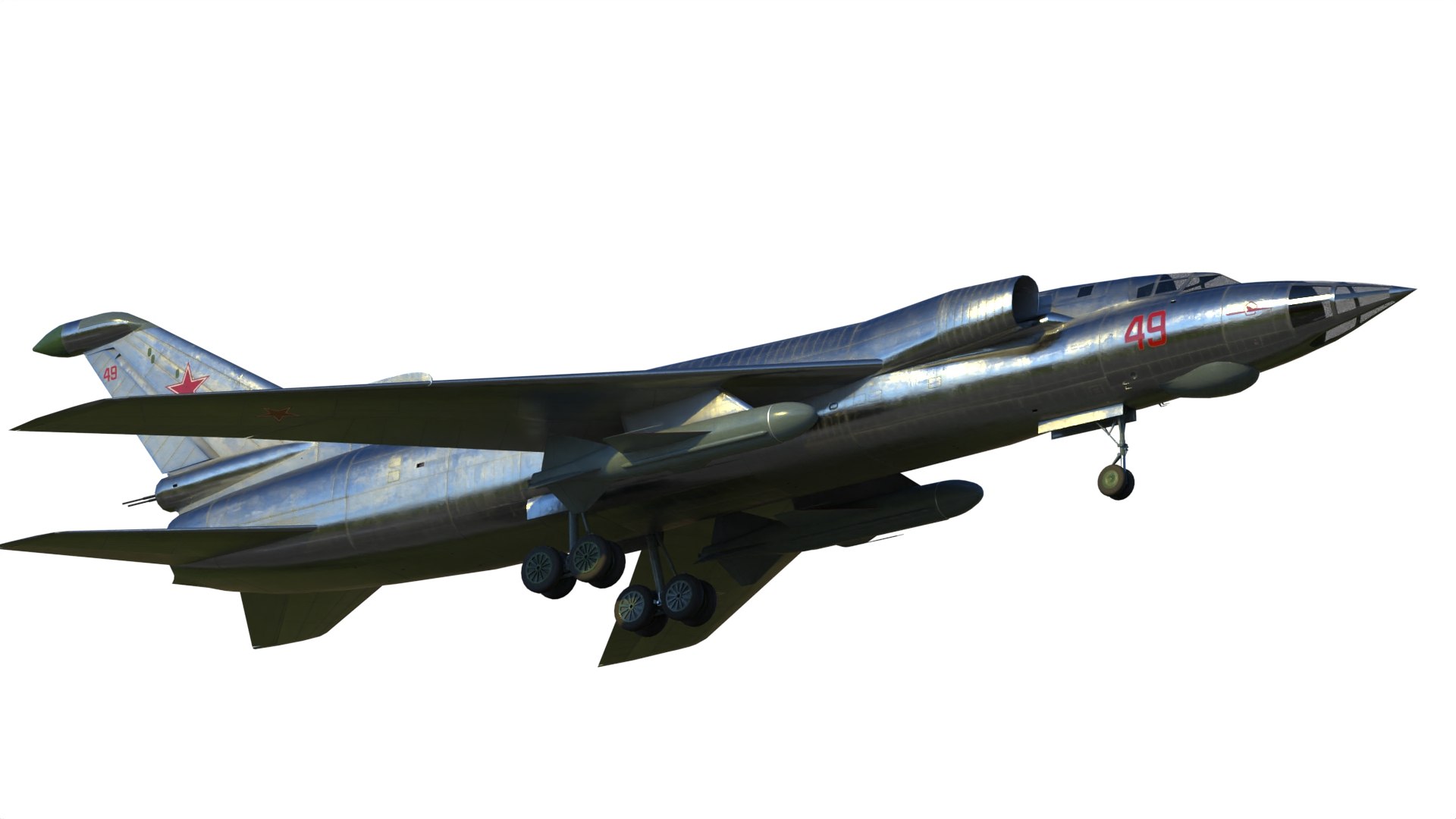 Tu-98 Tupolev Bomber 3D - TurboSquid 2188148