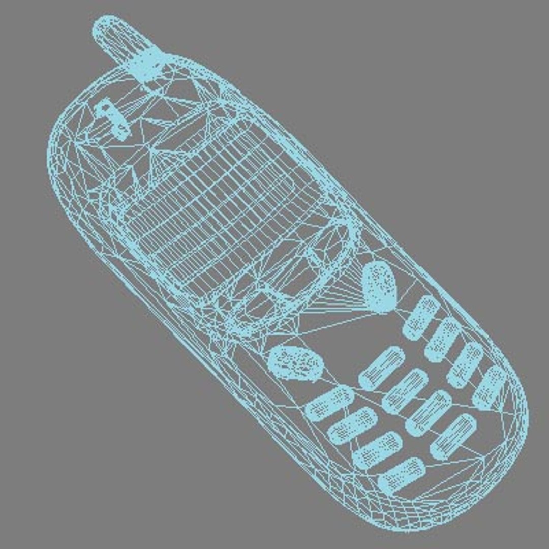 motorola t190 mobile phone 3d model