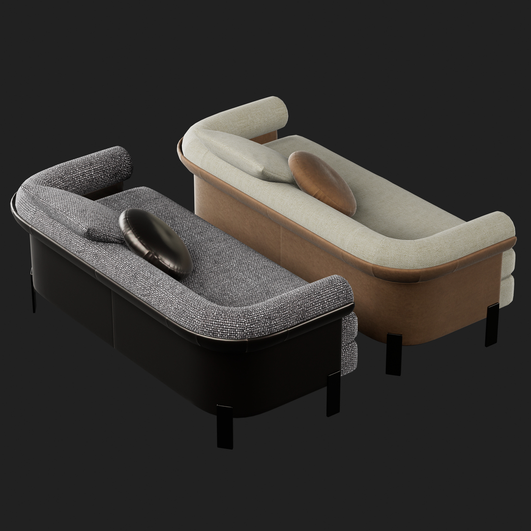 Minotti mattia sofa 3D - TurboSquid 1815146