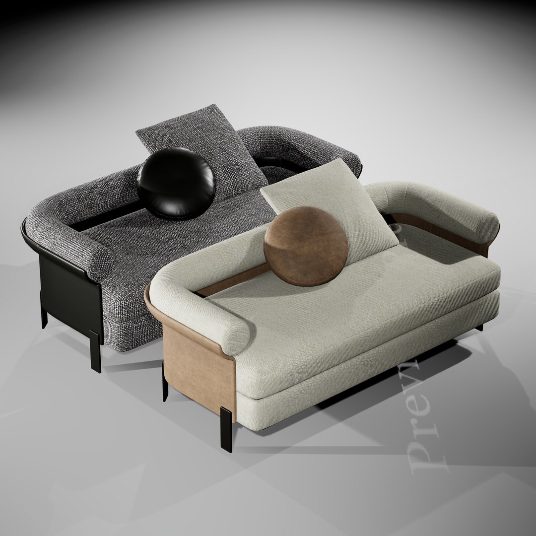 Minotti Mattia Sofa 3D - TurboSquid 1815146