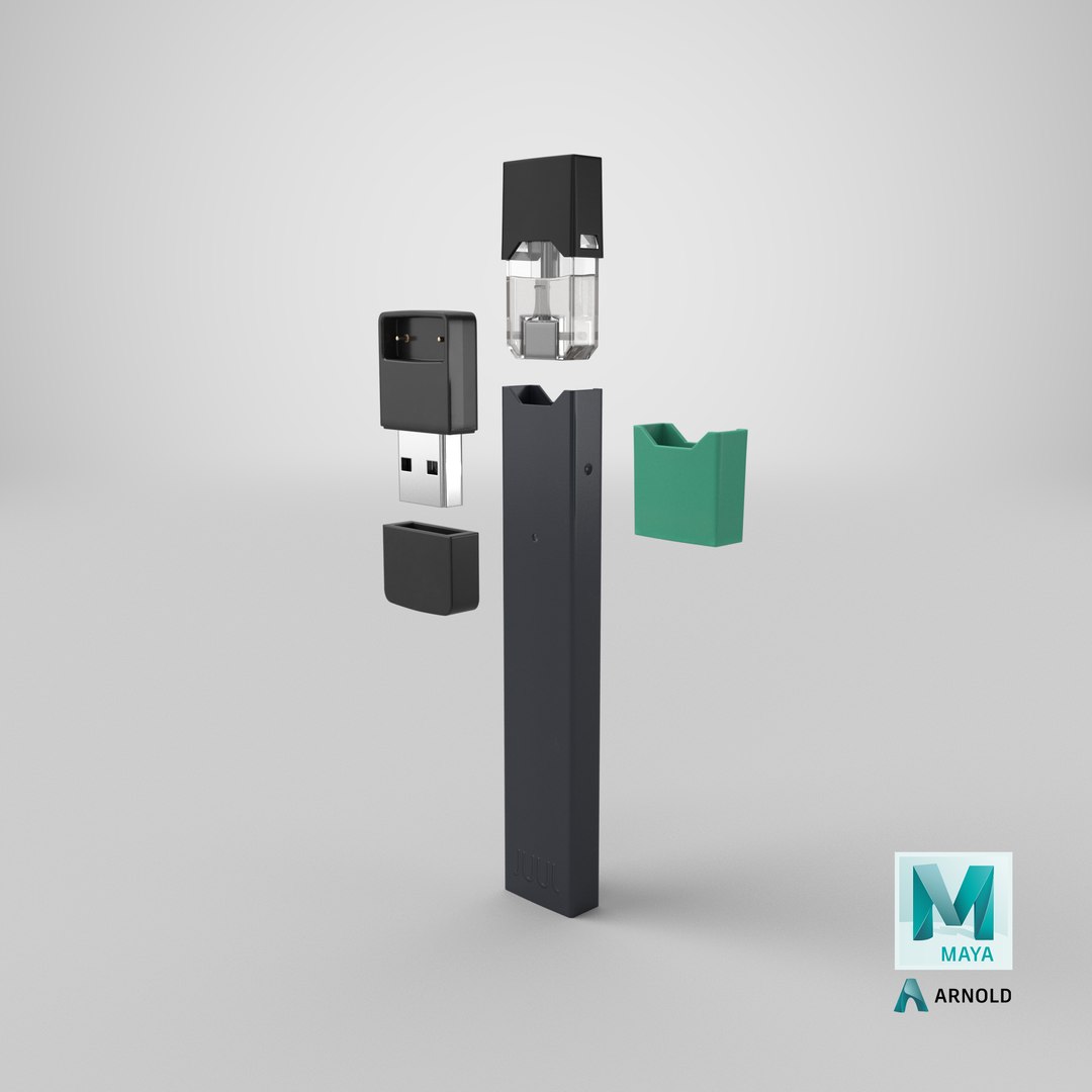 3D juul vaping device - TurboSquid 1515498