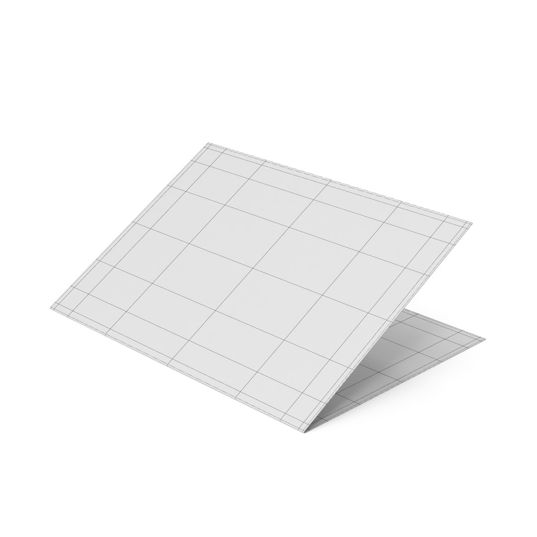 Yellow Greeting Card 3D Model - TurboSquid 2207524