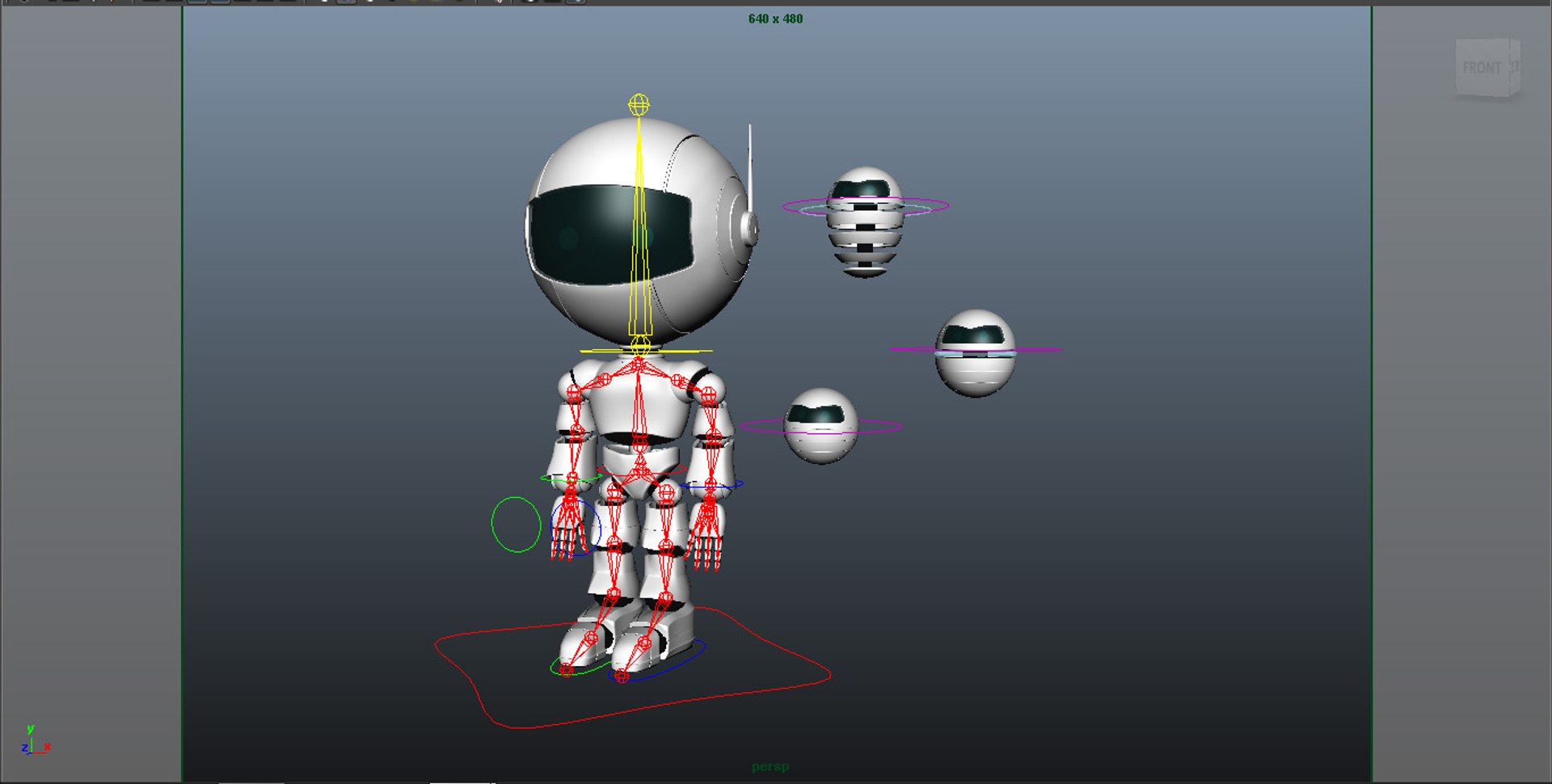 3D Robot Rigged - TurboSquid 1215910