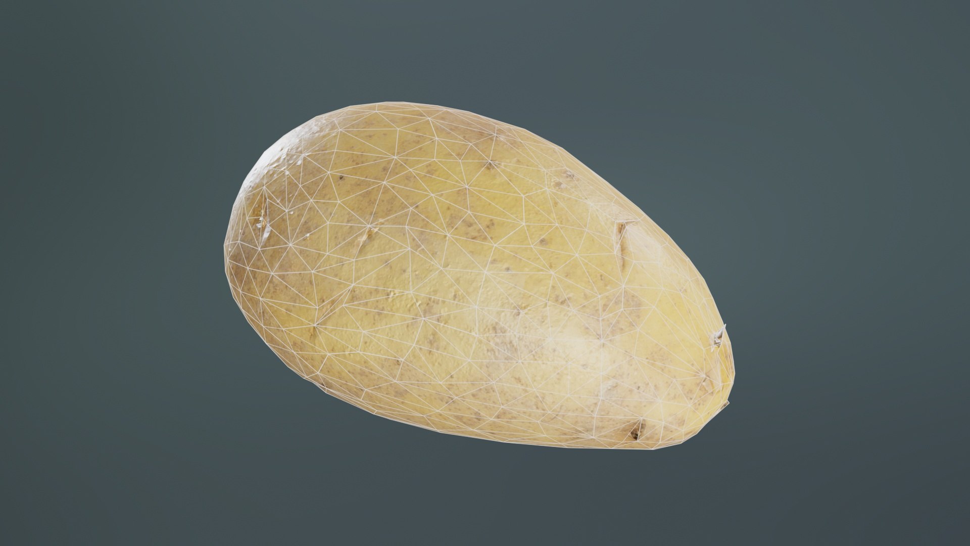 Potato 1 Remastered Model - TurboSquid 2362461