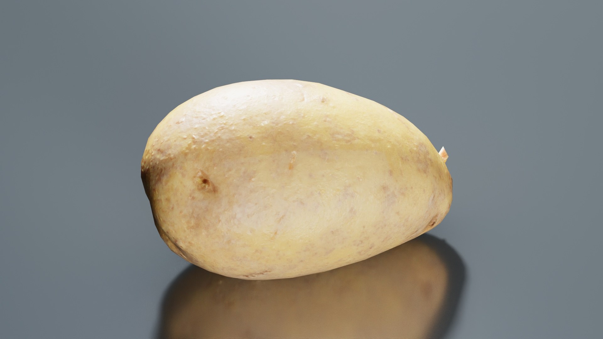 Potato 1 Remastered Model - TurboSquid 2362461