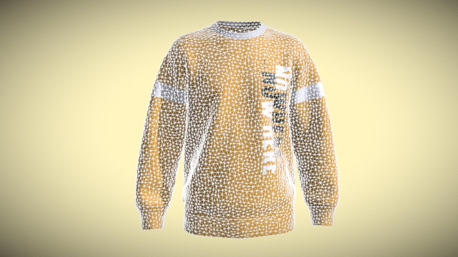 3D Sweatshirt-NO WHERE In Low Poly Model - TurboSquid 2380627