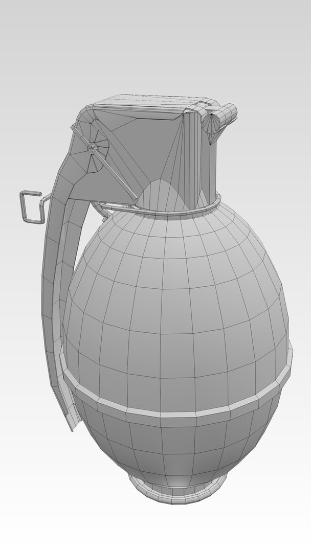 3d Model Grenade