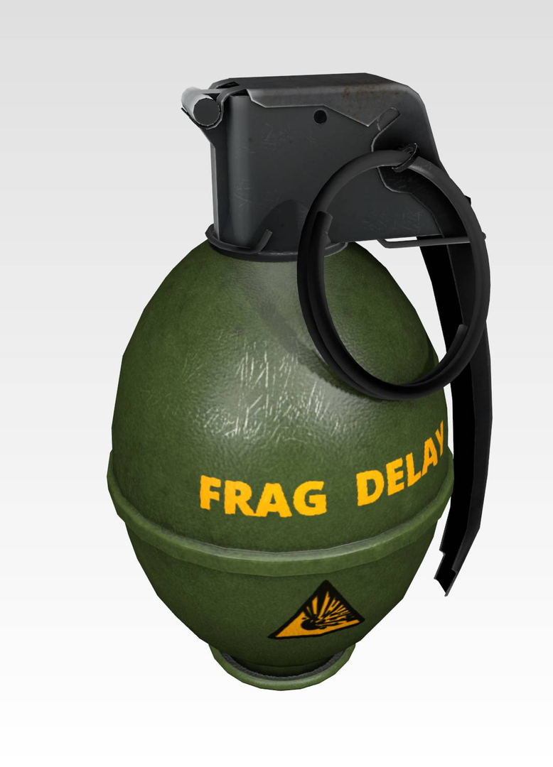 3d Model Grenade
